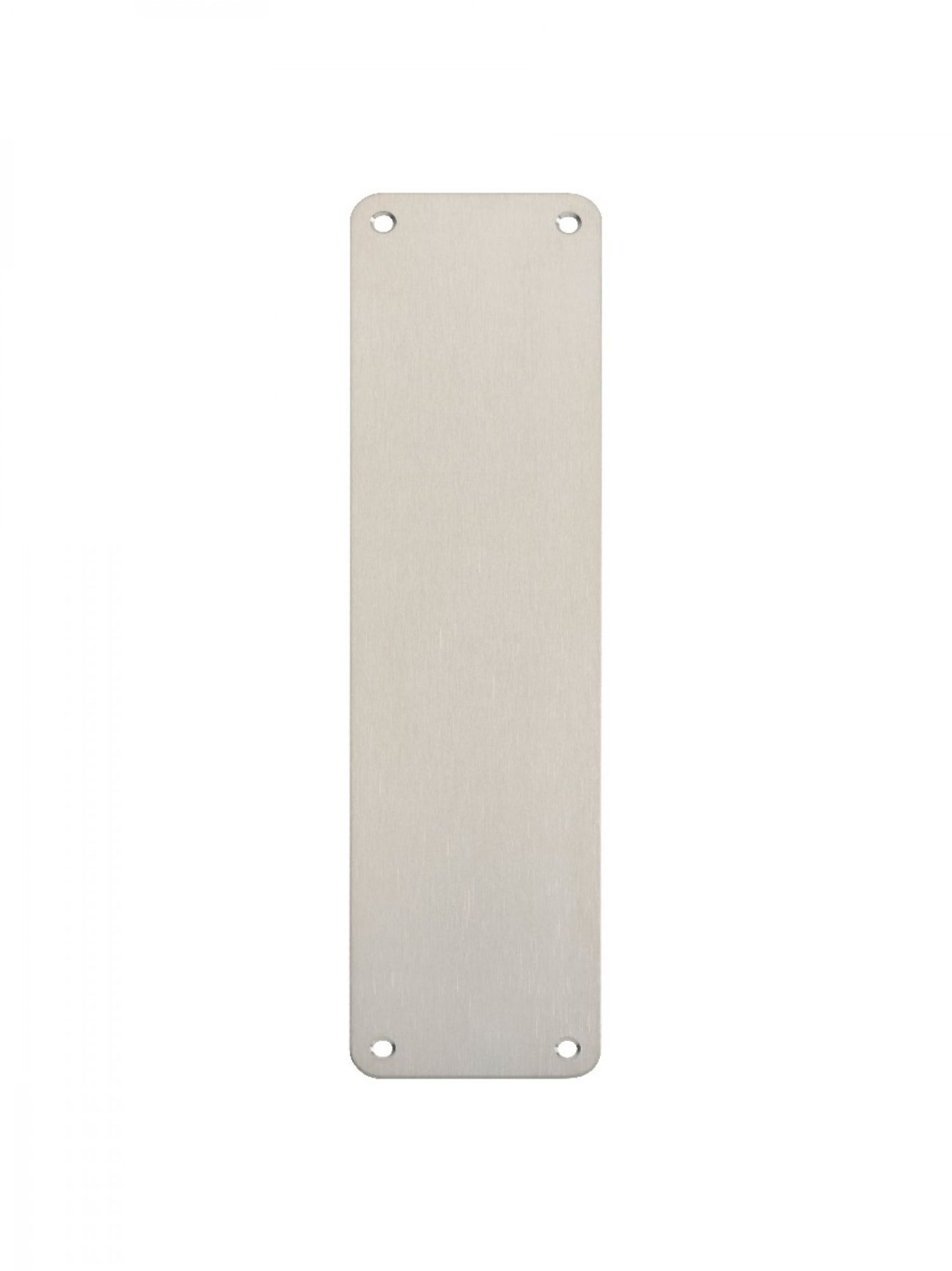 Eurospec Finger Plate Plain - Satin Stainless Steel | Ironmongery For You