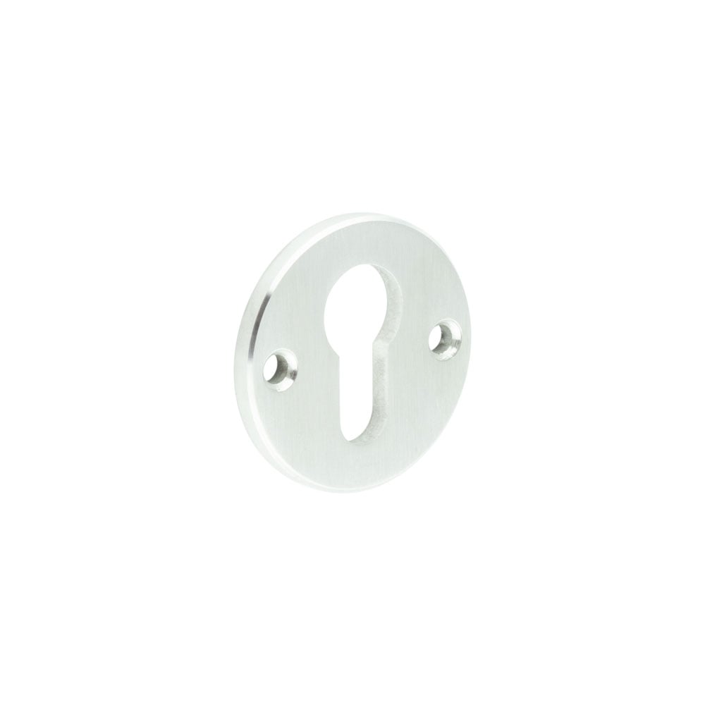 CRES Satin Stainless Steel Euro Escutcheon Face Fixed - By Frelan ...
