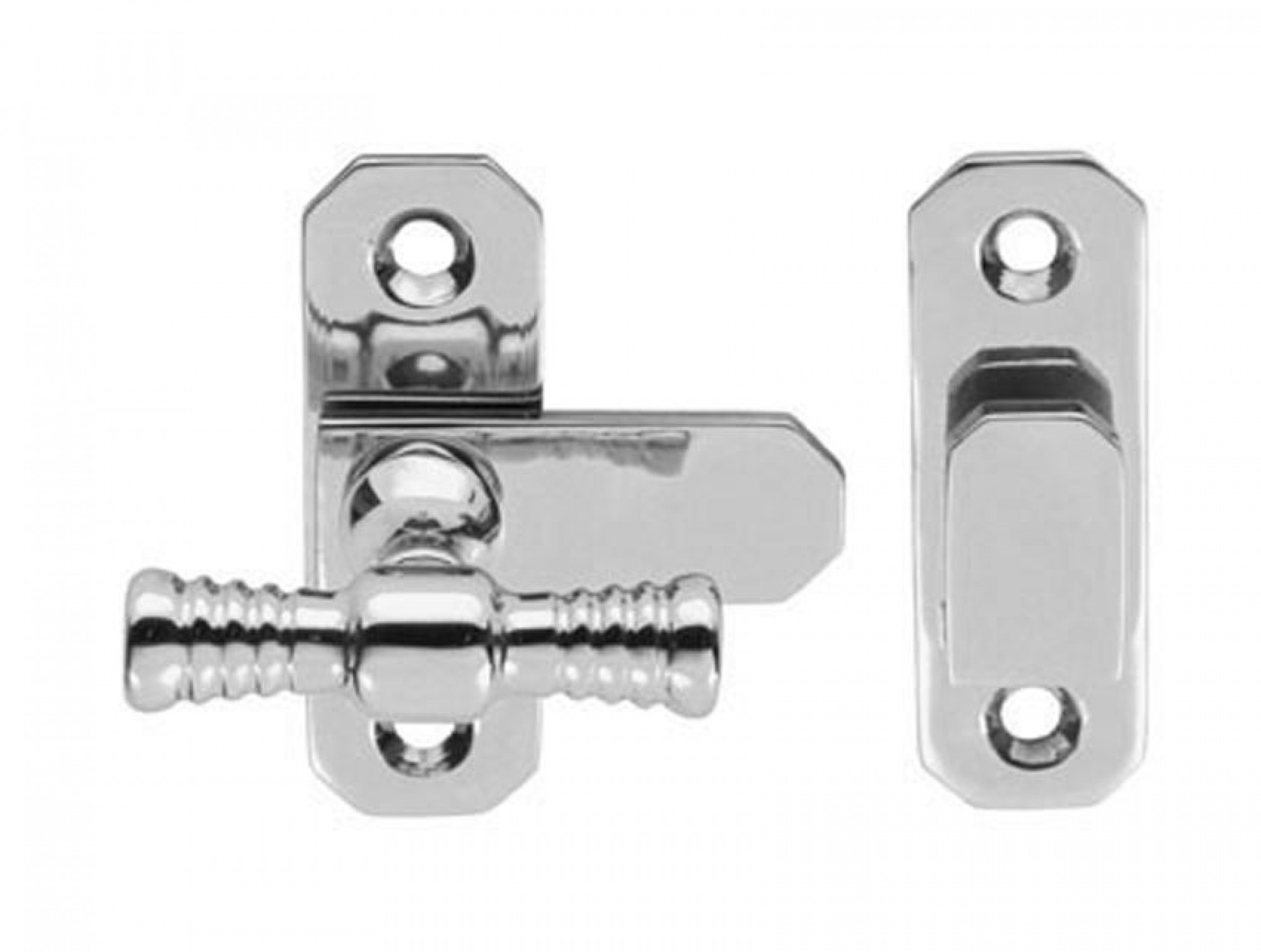 Carlisle Brass T-Handle Fastener - Polished Chrome | Ironmongery For You