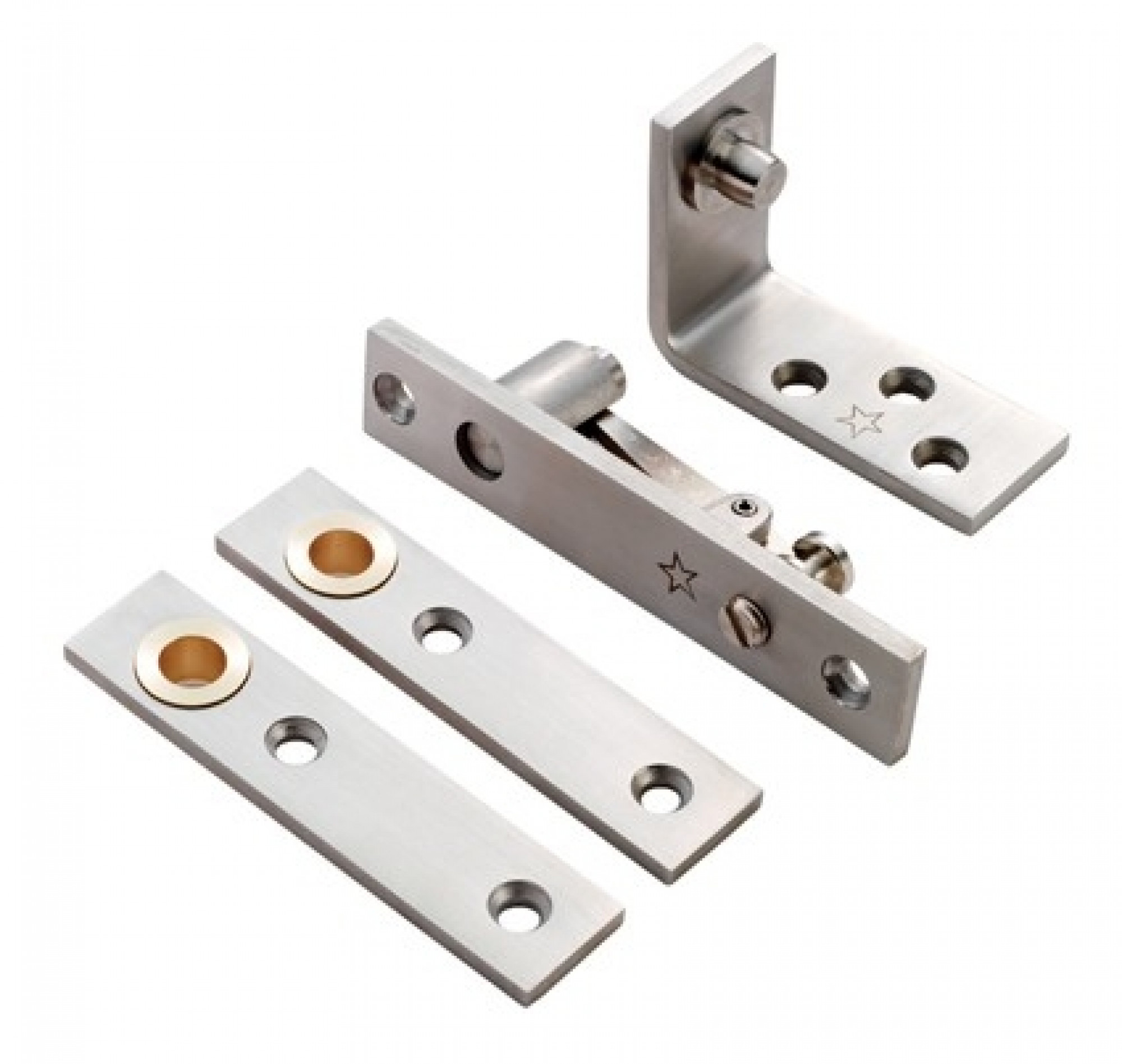 Eurospec Enduromax Standard Thrust Bearing Pivot Set - Satin Stainless ...