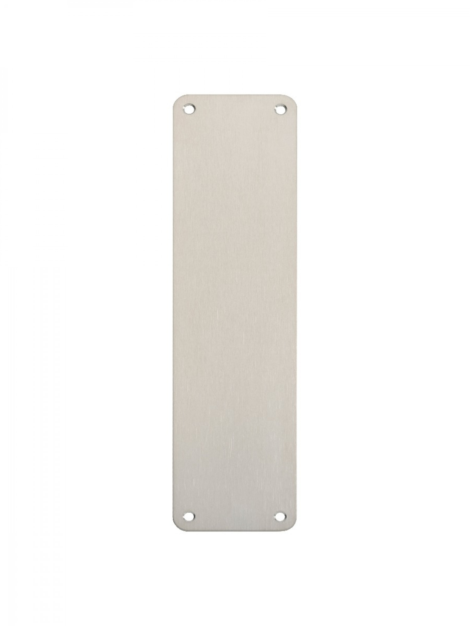 Eurospec Finger Plate Plain - Satin Stainless Steel | Ironmongery For You